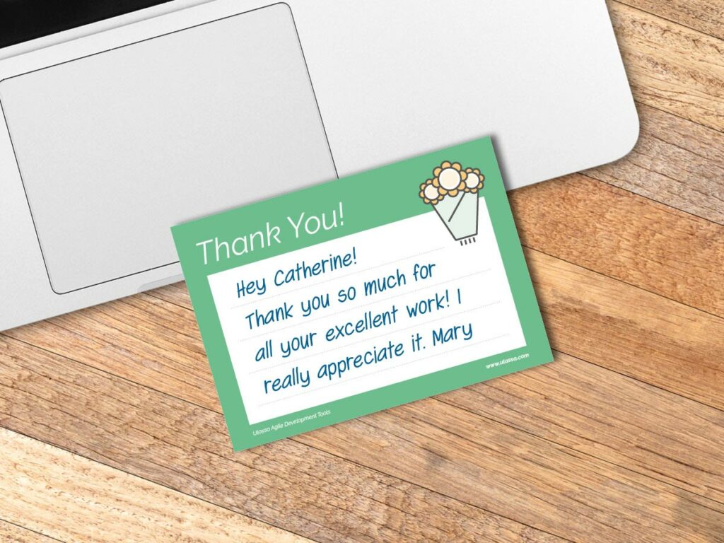 Ulassa Kudos Cards Box - 200 Kudo Cards DIN A7 Box - ENGLISH Version ...