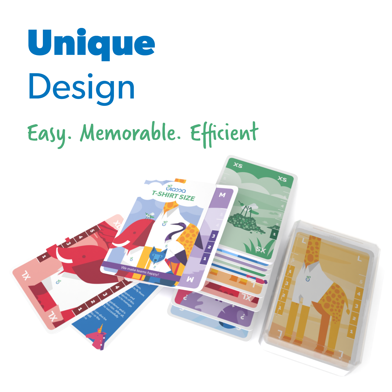 Agile Planning Poker Cards for 4 People - Scrum Poker Card Set for ...